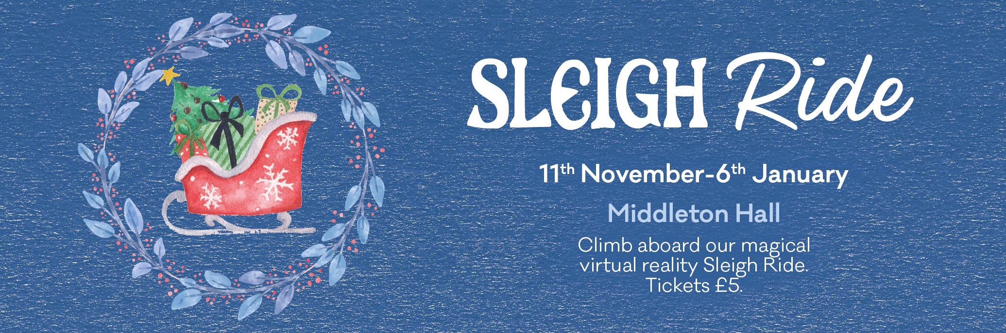 Santa's Sleigh at centre:mk